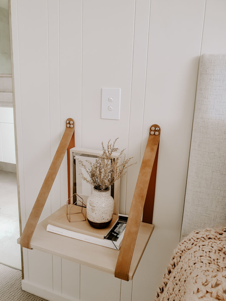 Sage Leather Strap Shelves Unique Suede Leather Strap Shelf