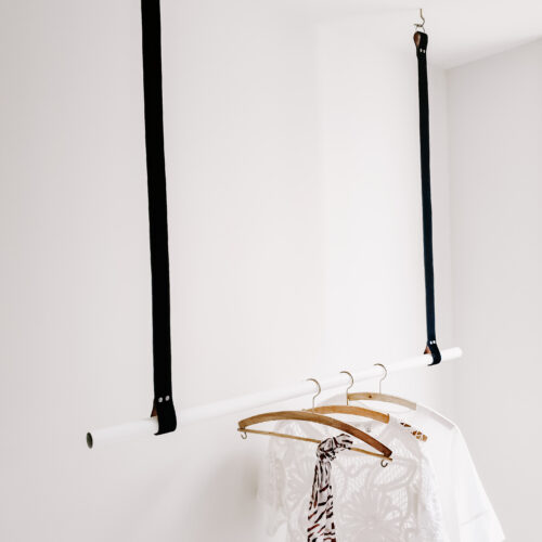 Leather Hanging Rail by H&G Designs- Multiple colour options